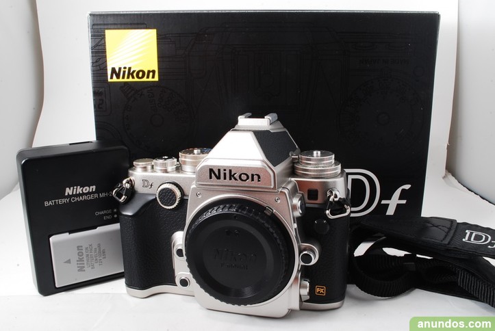 Nikon Df digital SLR de plata cámara de obturación recuento de 27 ...