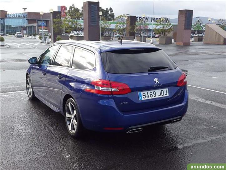 2015 Peugeot 308 SW 1.2 PureTech S Manual Azul - Mahora